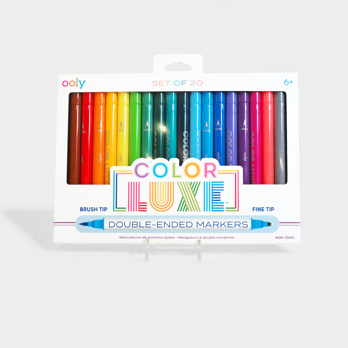 Color Luxe Double-Ended Markers Set of 20 – The Library Store