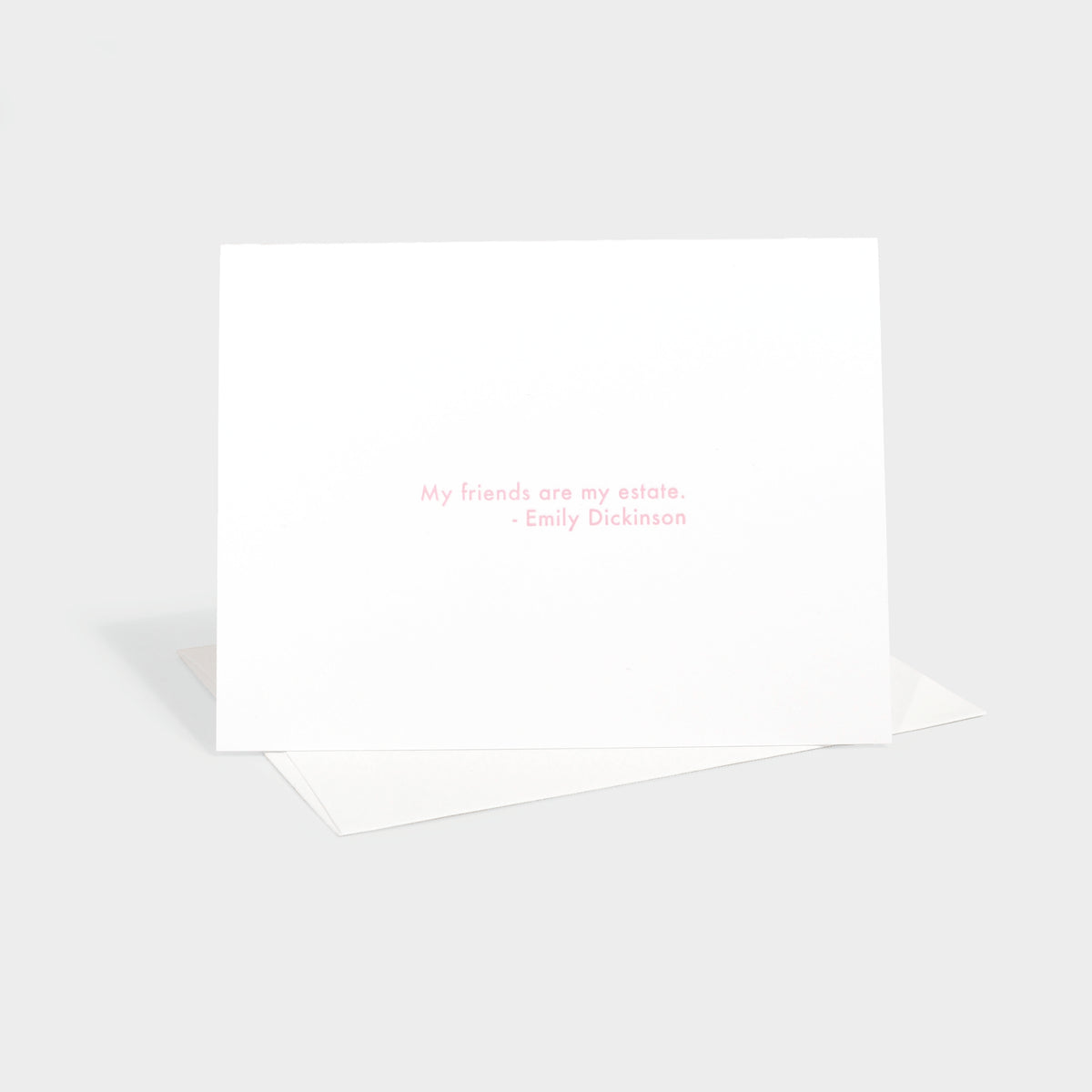Emily Dickinson My Friends Card – The Library Store