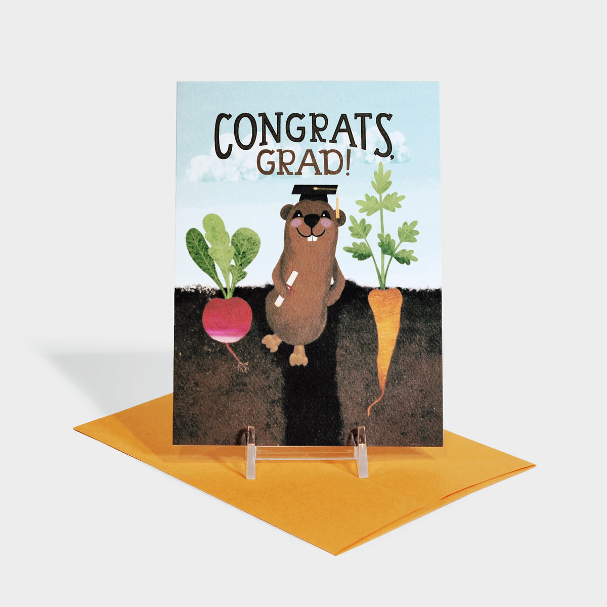 Gopher Grad Greeting Card – The Library Store