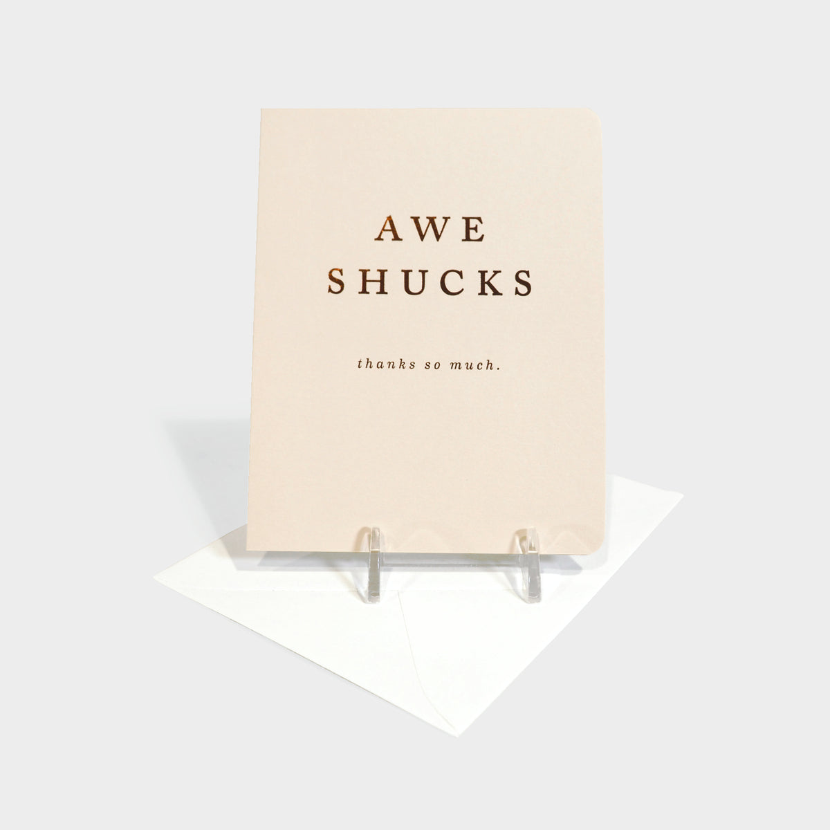 Shucks Greeting Card – The Library Store