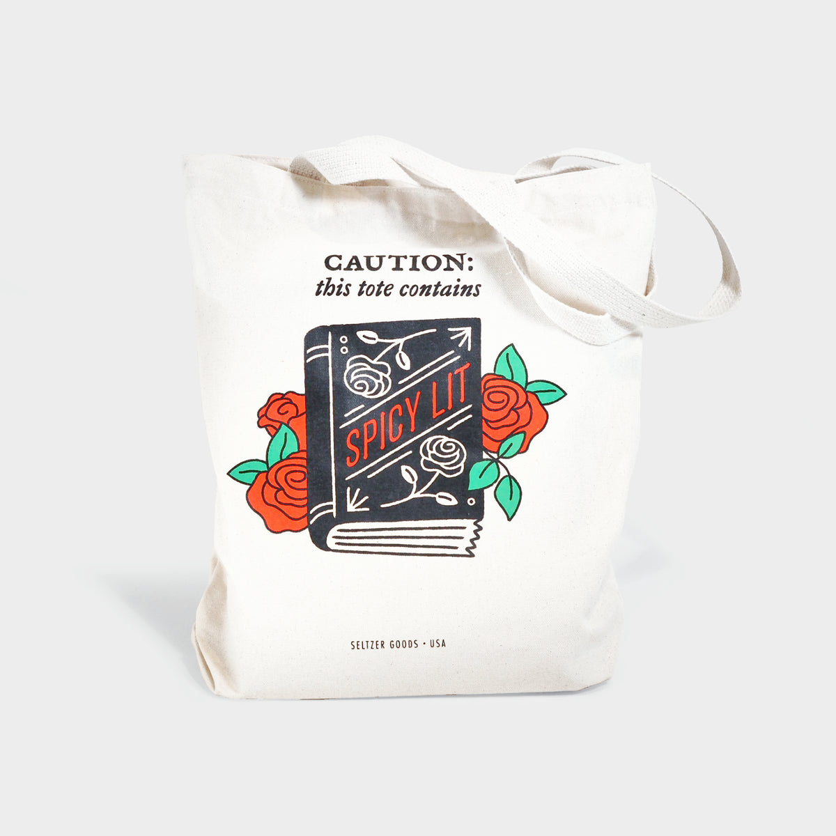Spicy Lit Tote Bag – The Library Store