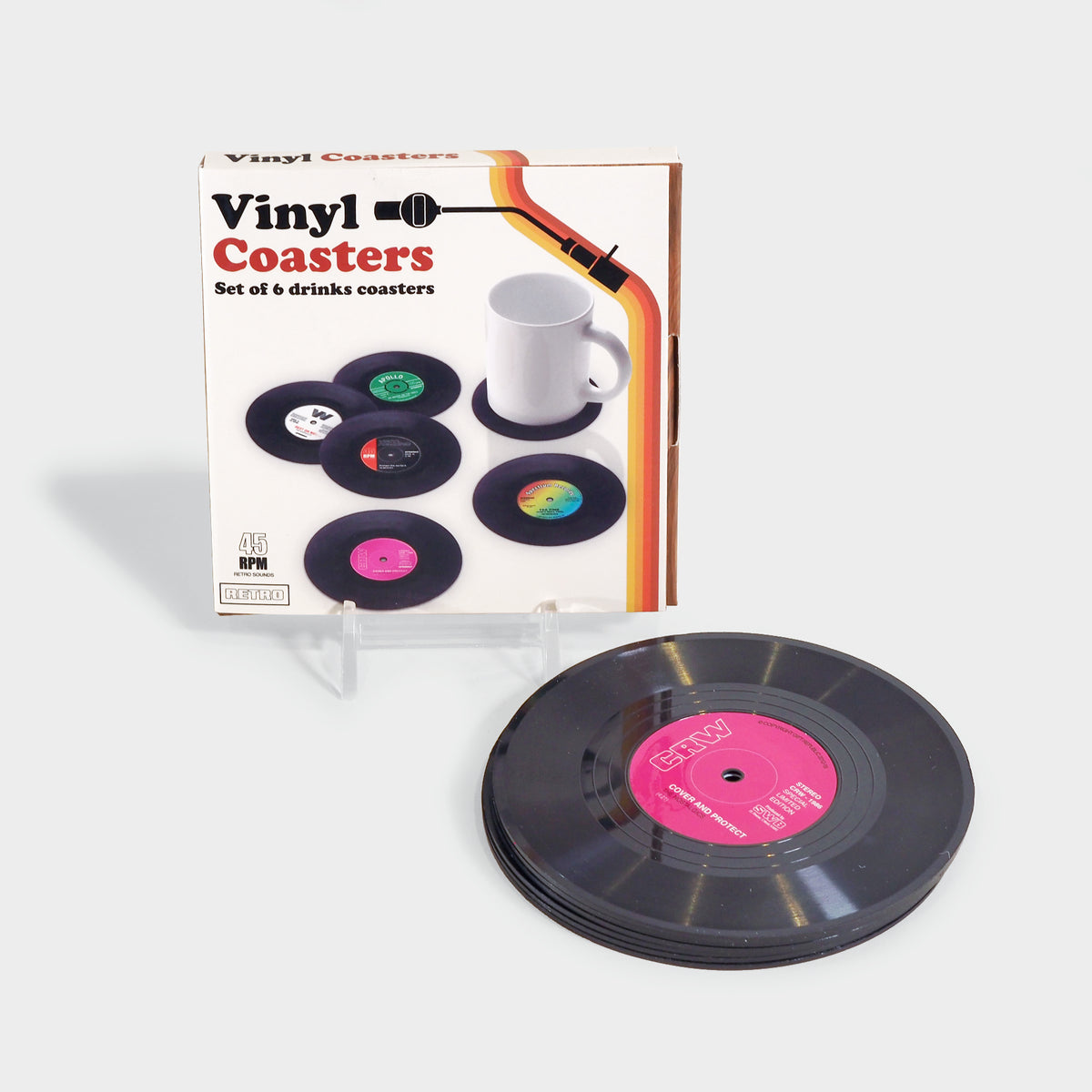 Vinyl Coaster Set – The Library Store