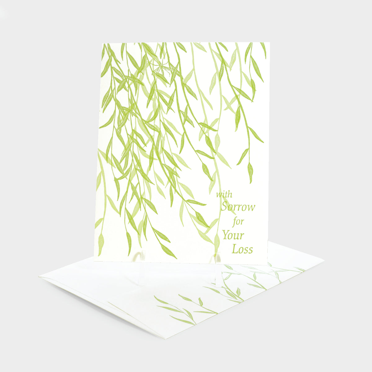 Willow Sympathy Card – The Library Store